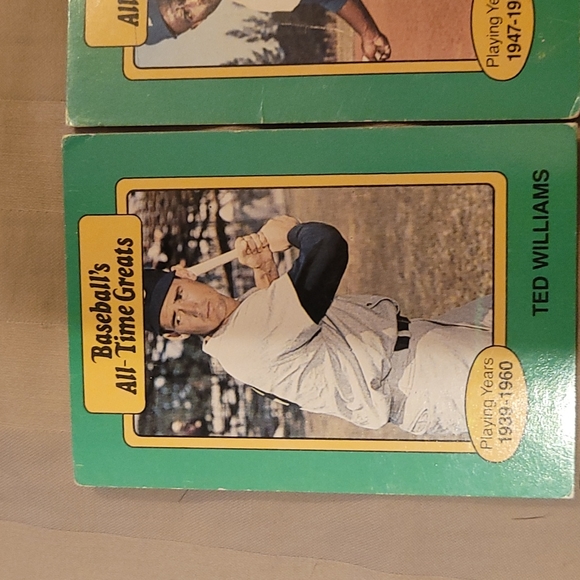 baseball All-Time Greats | Other | Vintage Baseball Cards | Poshmark